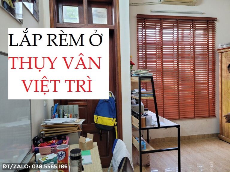 Rèm cửa ở Vĩnh Phúc: Lắp mành rèm che nắng và sửa rèm