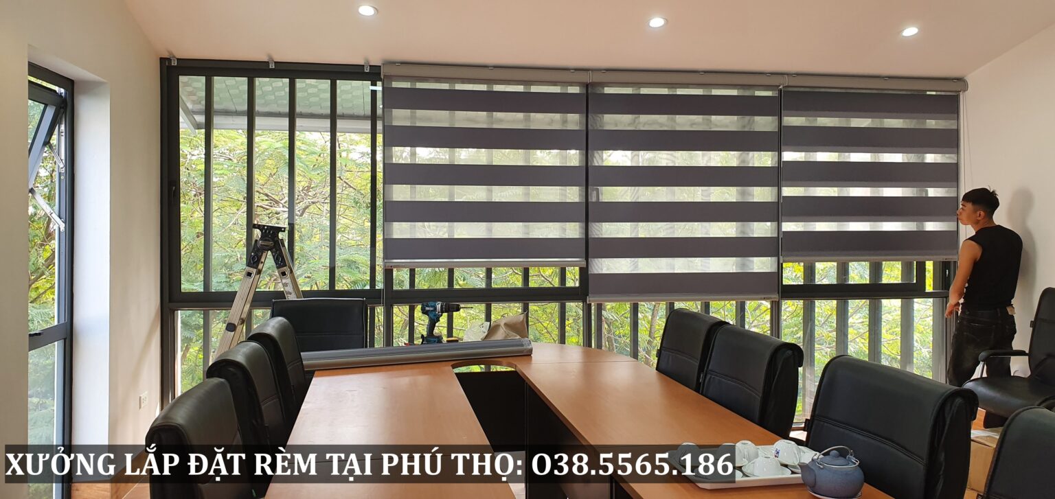 Rèm cửa ở Vĩnh Phúc: Lắp mành rèm che nắng và sửa rèm